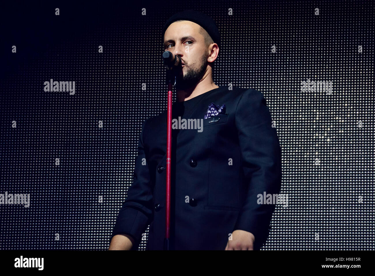 Kiev, Ukraine. 18th Nov, 2016. Singer Dmitriy Monatik during the ...