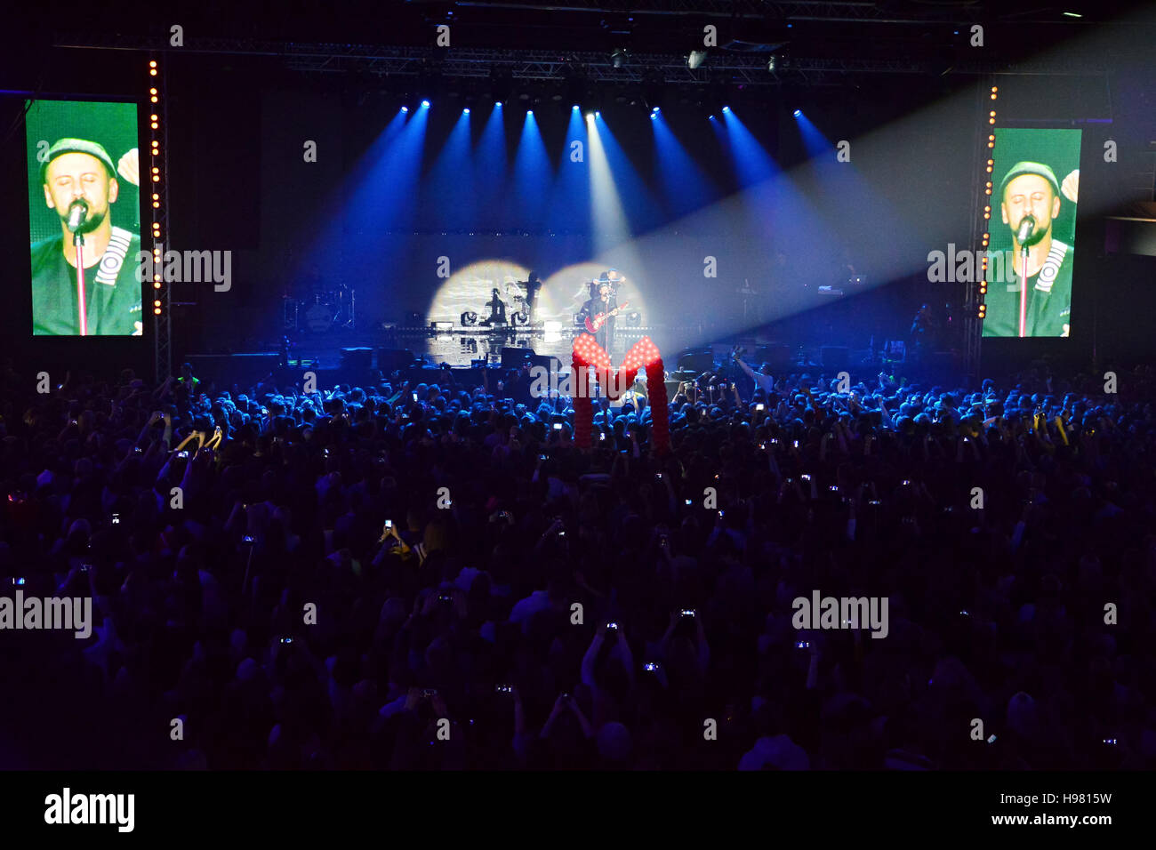 Kiev, Ukraine. 18th Nov, 2016. Singer Dmitriy Monatik during the ...