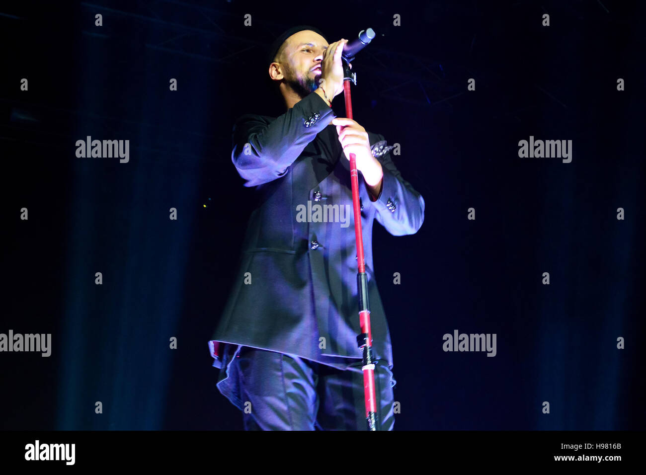Kiev, Ukraine. 18th Nov, 2016. Singer Dmitriy Monatik during the ...