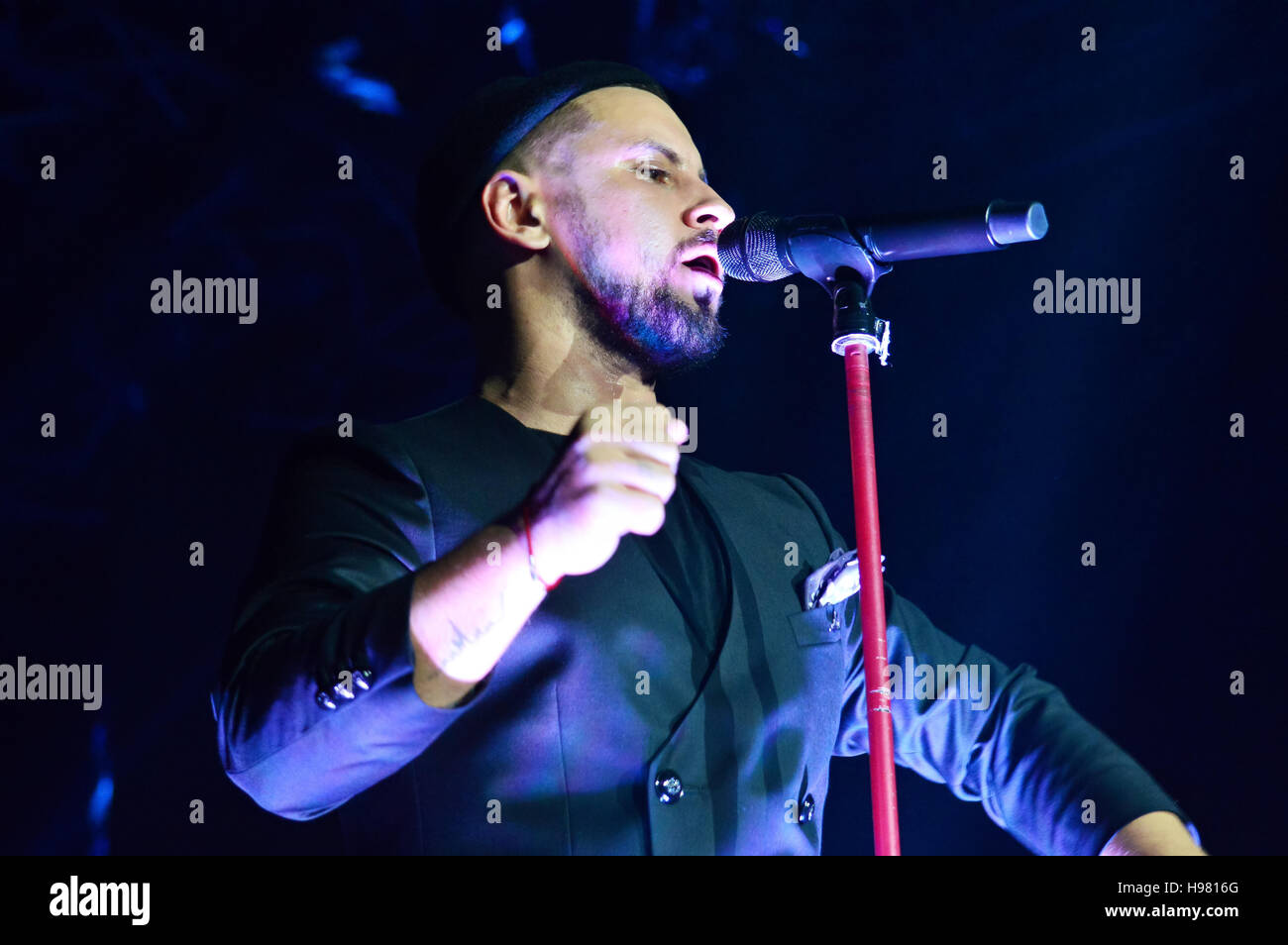 Kiev, Ukraine. 18th Nov, 2016. Singer Dmitriy Monatik during the ...