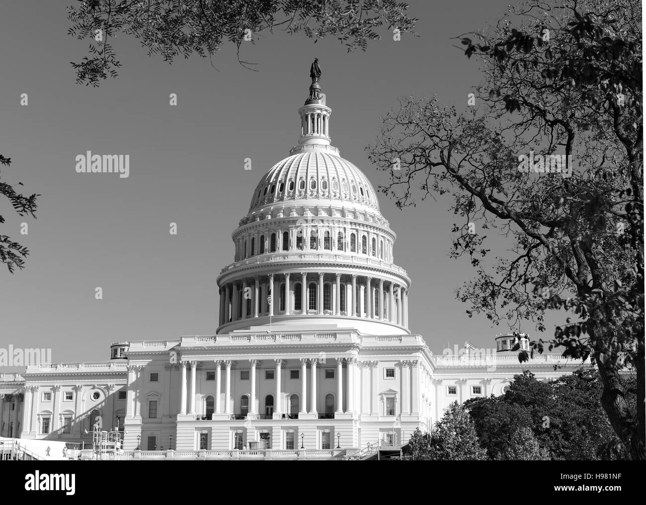 The Capitol Building in Washington DC, capital of the United States of ...
