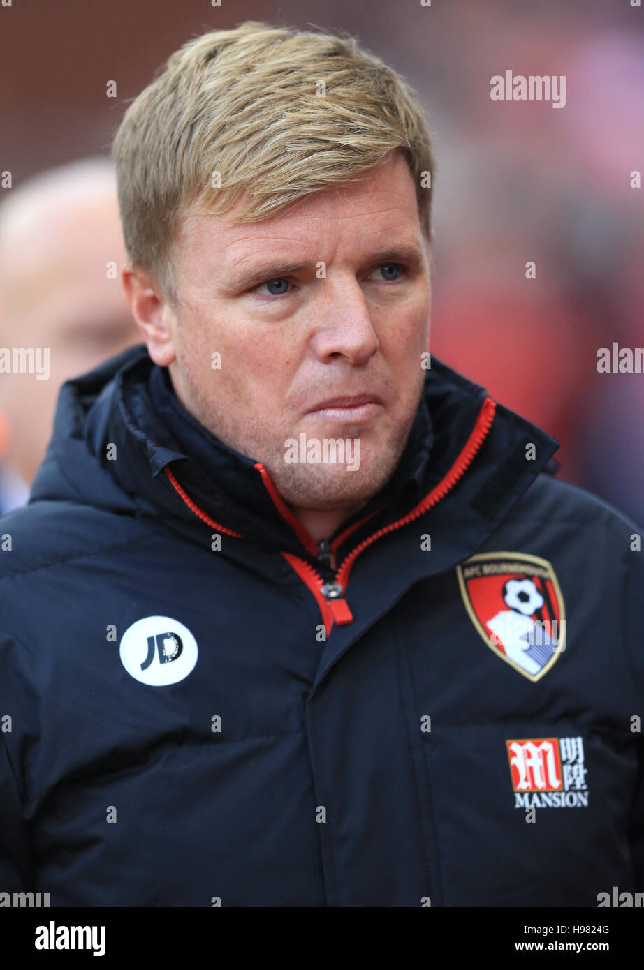 AFC Bournemouth manager Eddie Howe during the Premier League match at ...