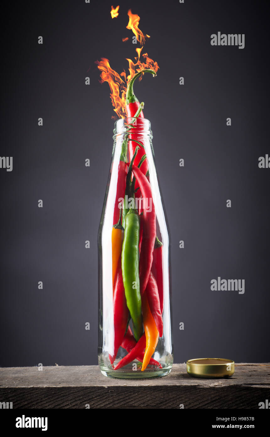 Pepper flame pepperoni hi-res stock photography and images - Alamy