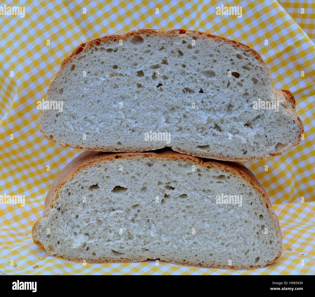 homemade cut bread Stock Photo - Alamy