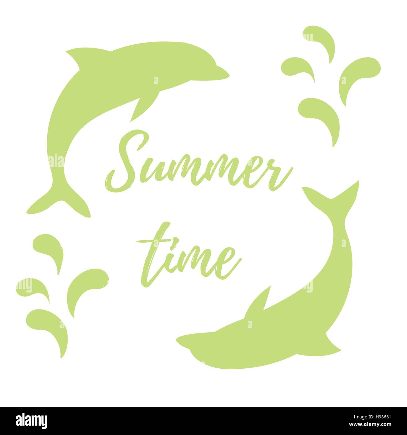 Dolphin friendly label Stock Vector Images - Alamy