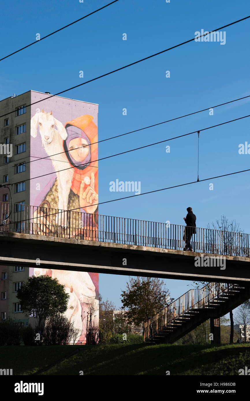Lodz graffiti hi-res stock photography and images - Alamy