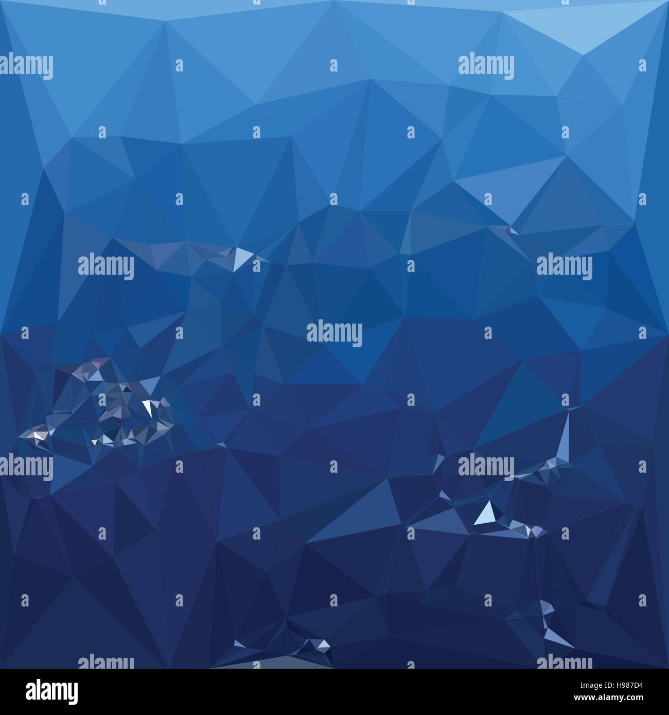 Low polygon style illustration of a french sky blue abstract geometric ...