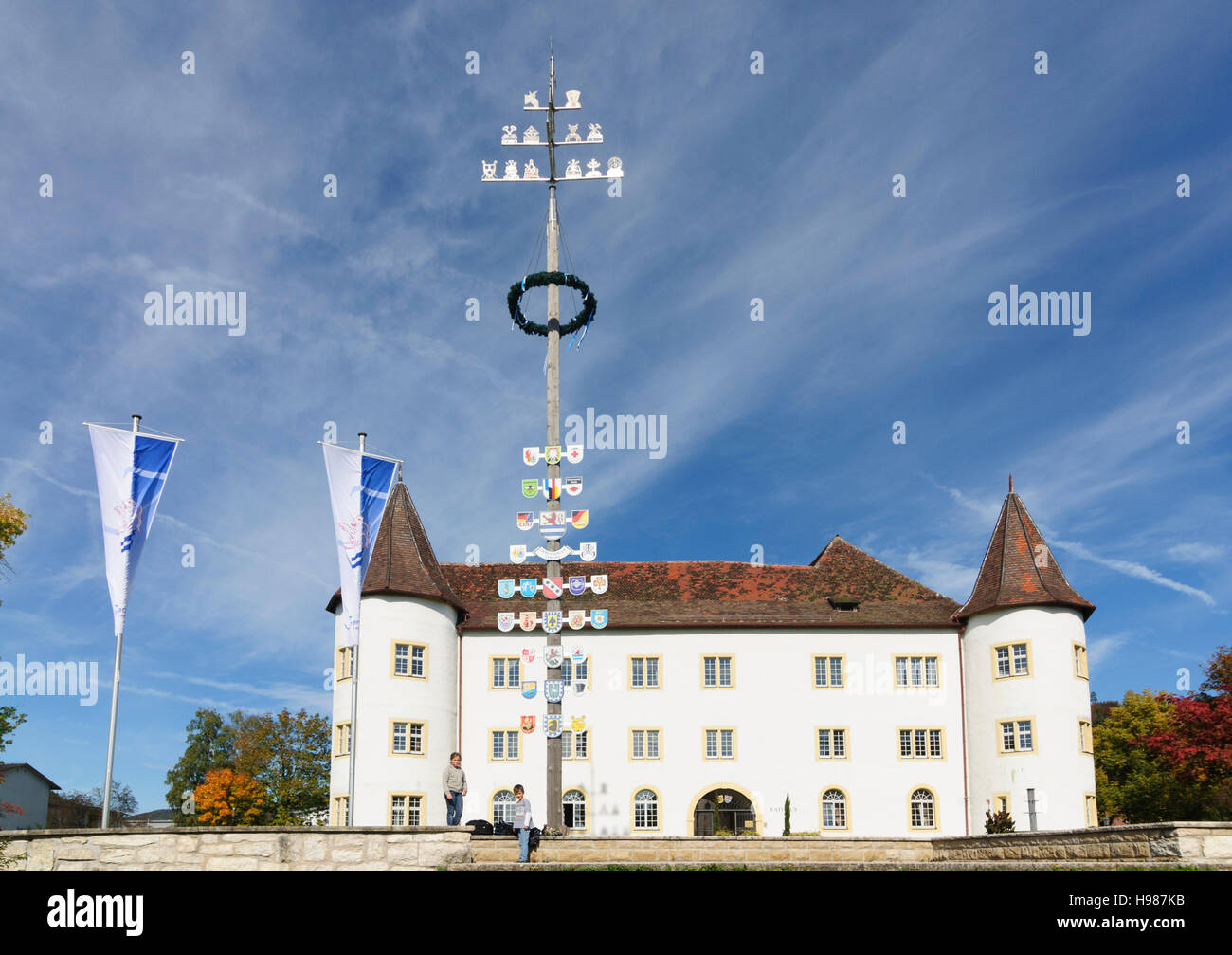 Immendingen: Upper castle , now the town hall, Schwäbische Alb, Swabian ...