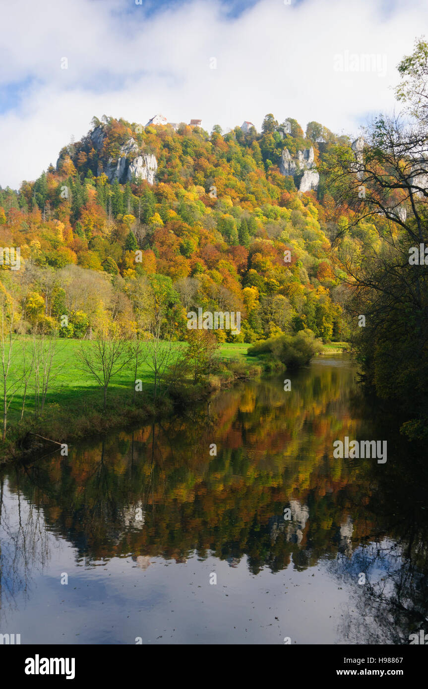 Leibertingen: Wildenstein Castle above the Danube in Upper Danube ...