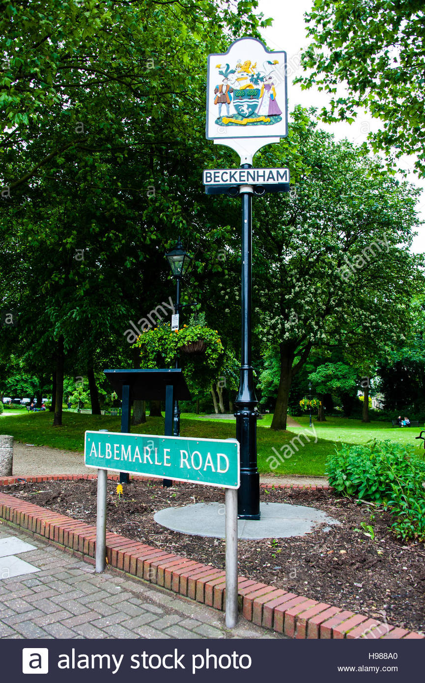 Beckenham Sign High Resolution Stock Photography and Images - Alamy