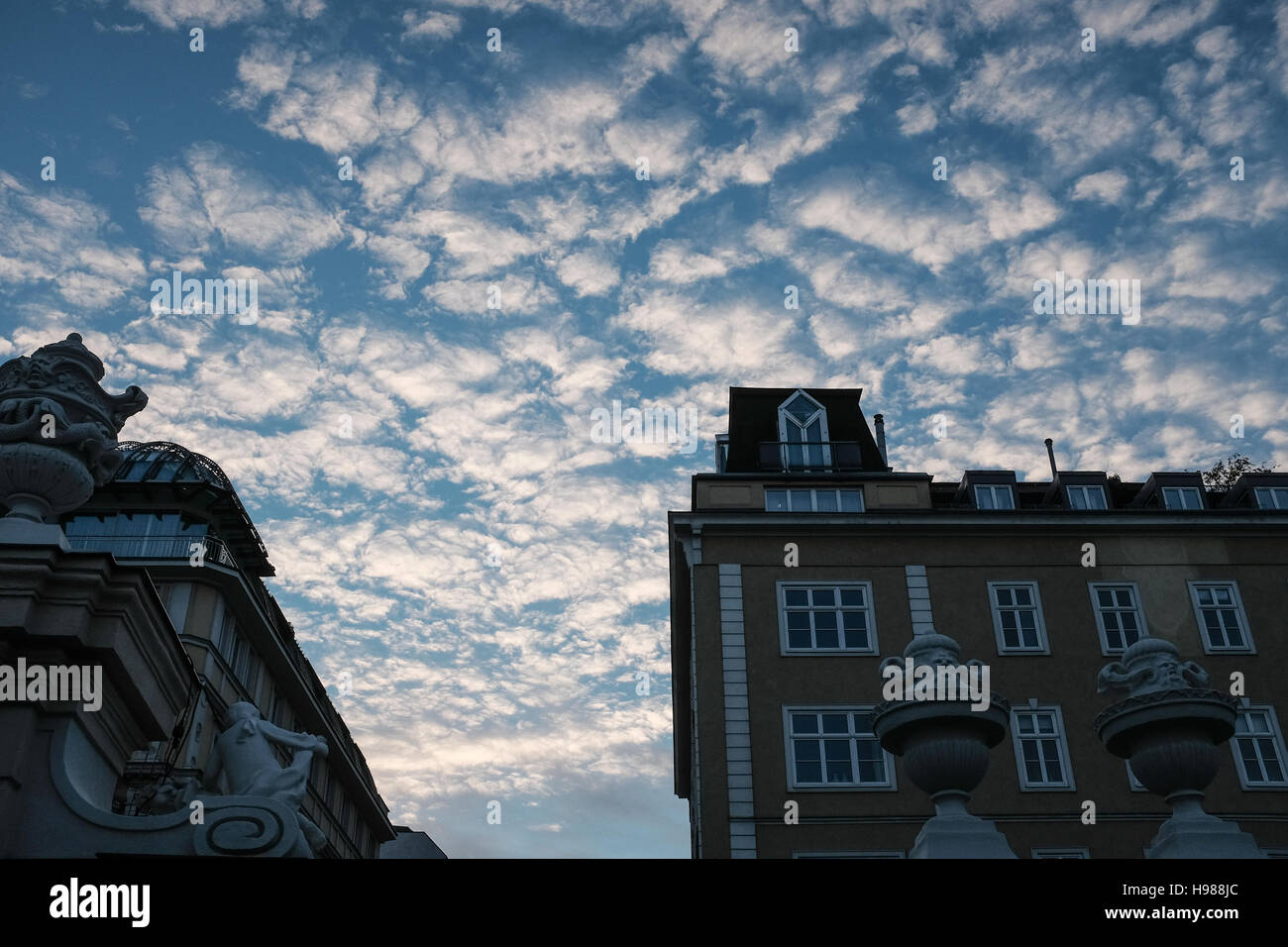 Clouds over vienna hi-res stock photography and images - Alamy