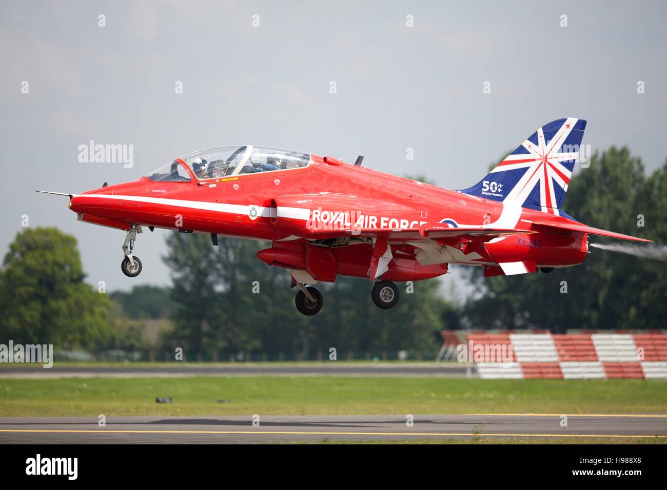Bae hawk red arrows hi-res stock photography and images - Alamy