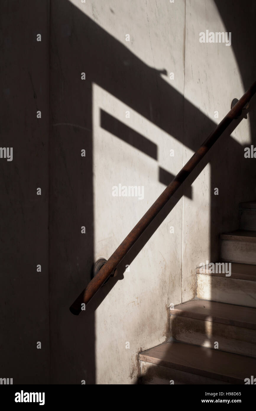 Steps stairs rail railing hi-res stock photography and images - Alamy