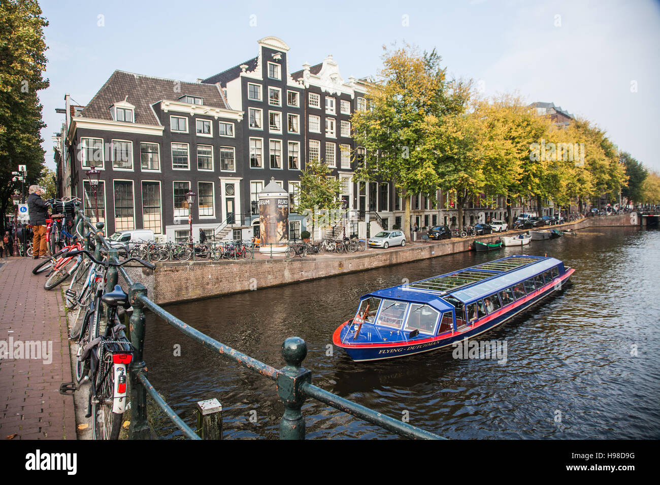 Beautiful canals in Amsterdam, the Netherlands Stock Photo - Alamy