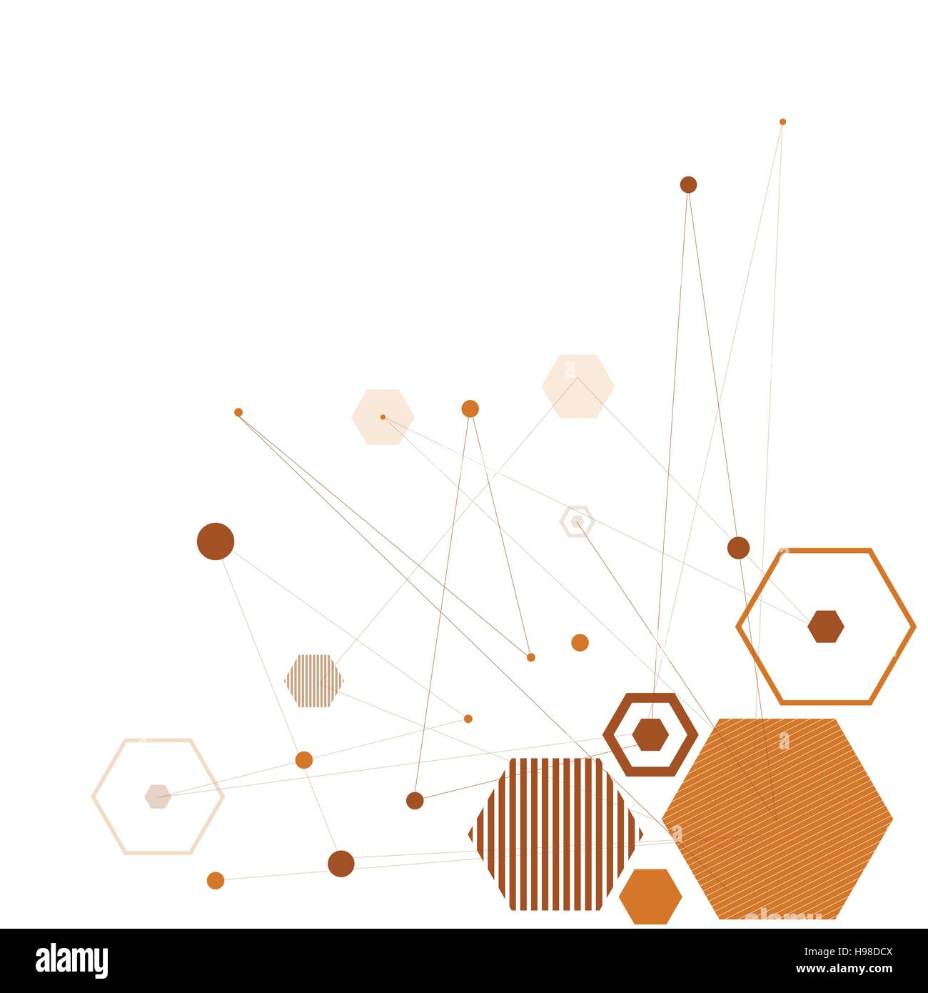 Abstract tech background circle Cut Out Stock Images & Pictures - Alamy