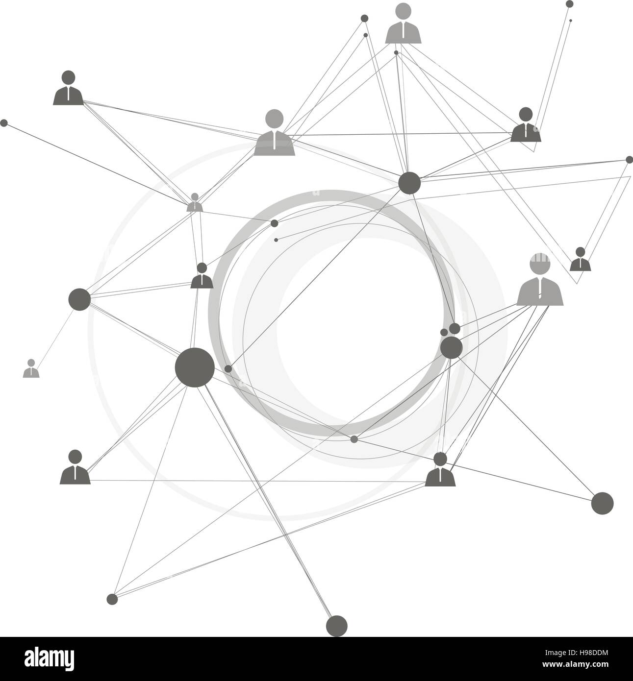 Abstract human connection Stock Vector Image & Art - Alamy