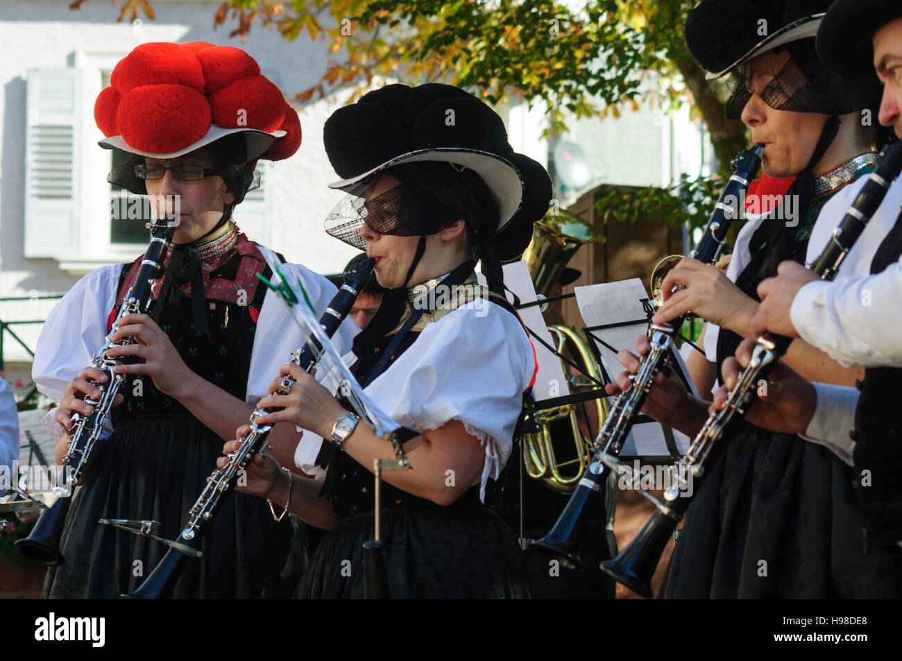 Germany black forest traditional hat hi-res stock photography and ...
