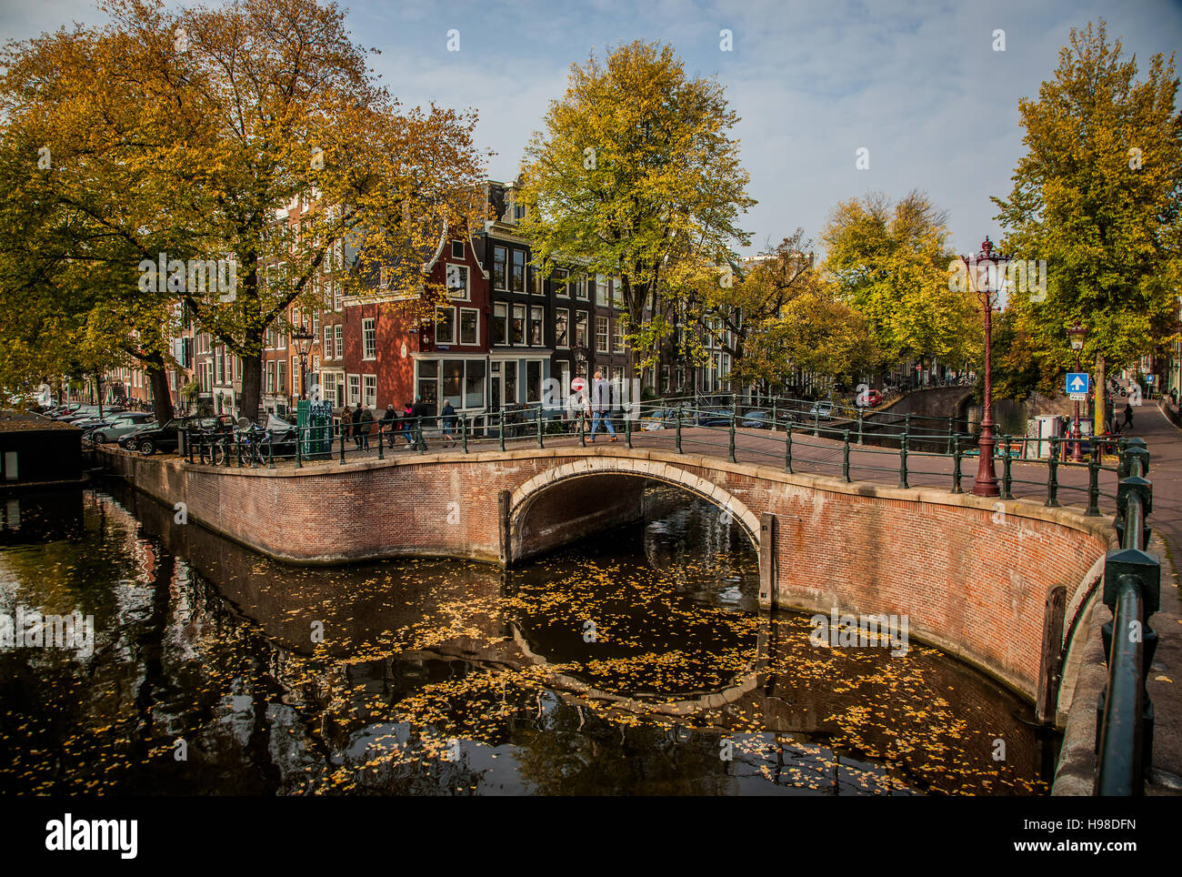 Beautiful canals in Amsterdam, the Netherlands Stock Photo - Alamy