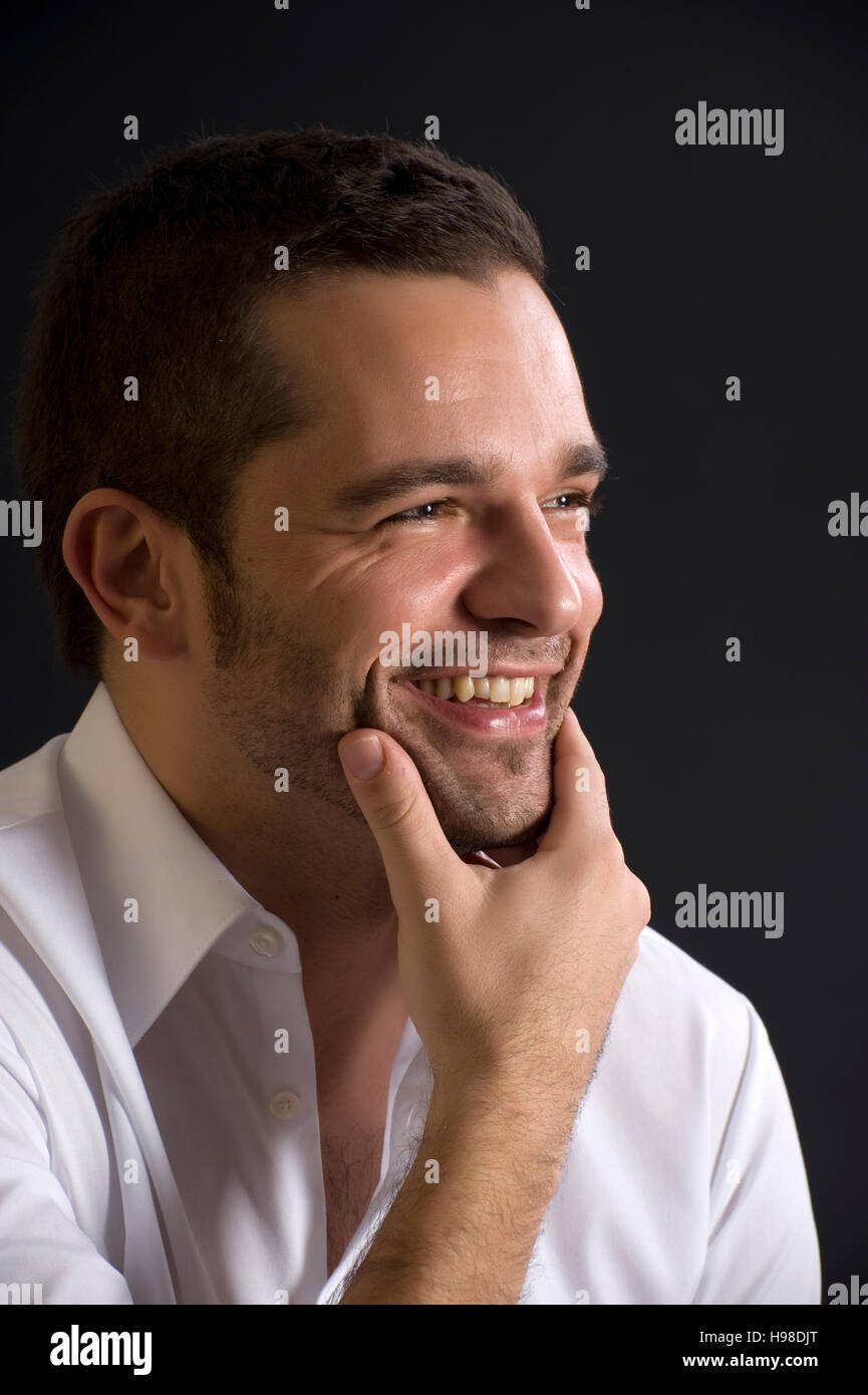 Portrait of a smiling man, 30+ Stock Photo - Alamy