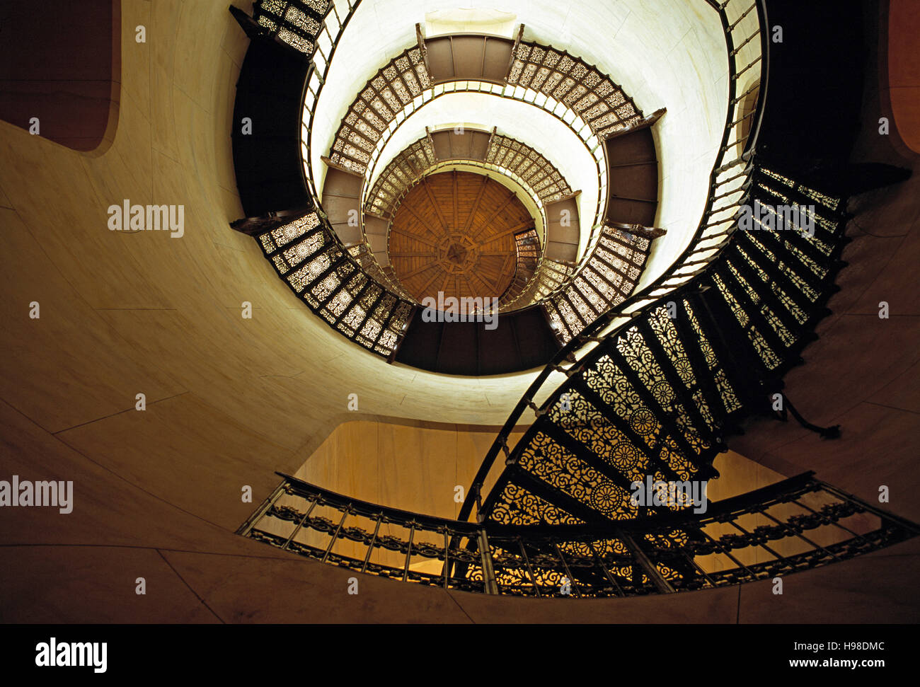 Staircase inside german castle hi-res stock photography and images - Alamy