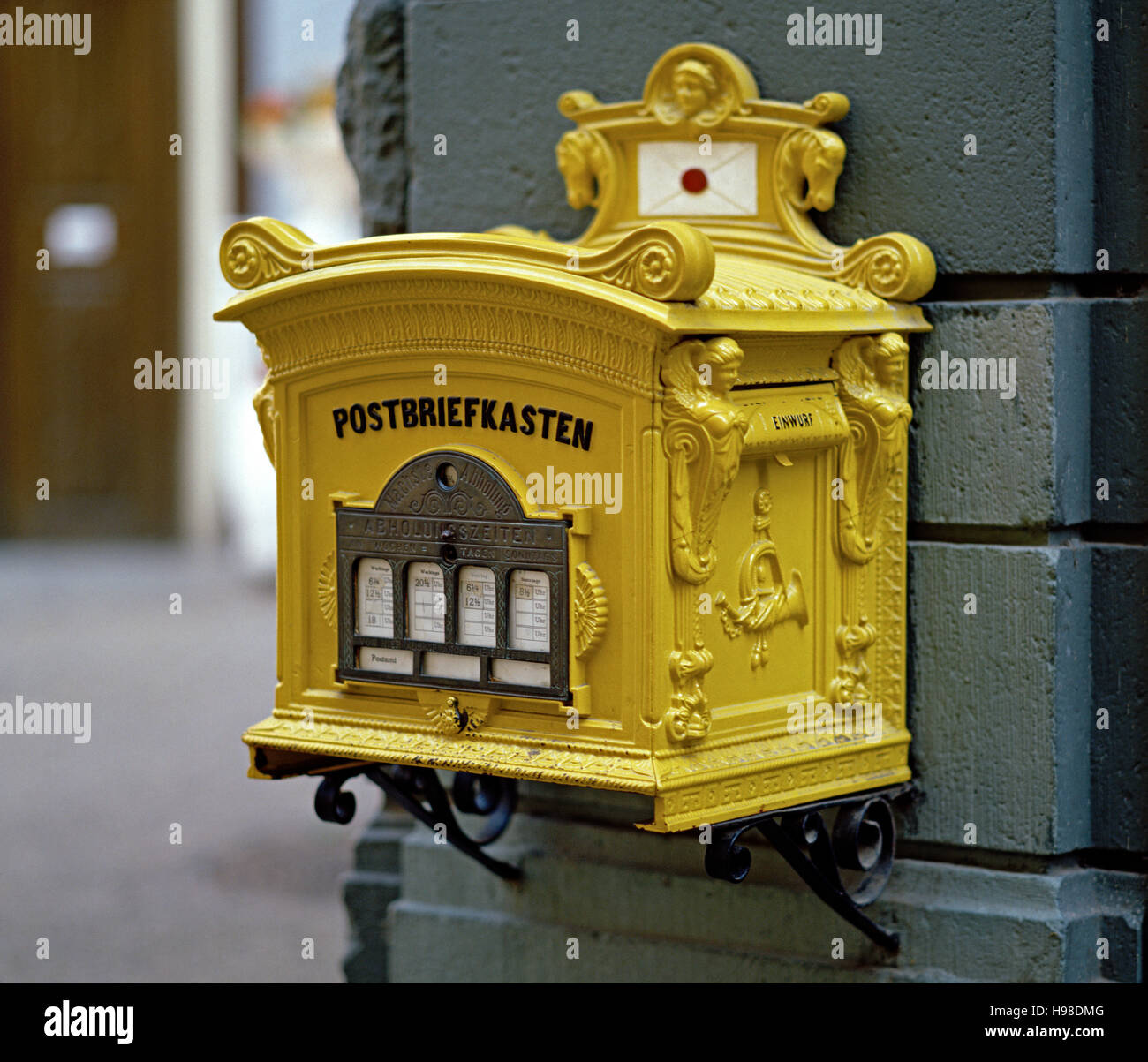 German letter box hi-res stock photography and images - Alamy