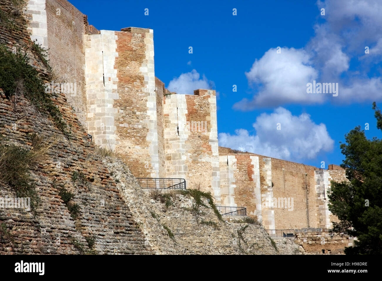 The 13th century castle built by Frederick II and enlarged by Charles I ...