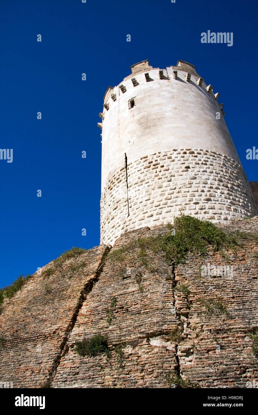The 13th century castle built by Frederick II and enlarged by Charles I ...