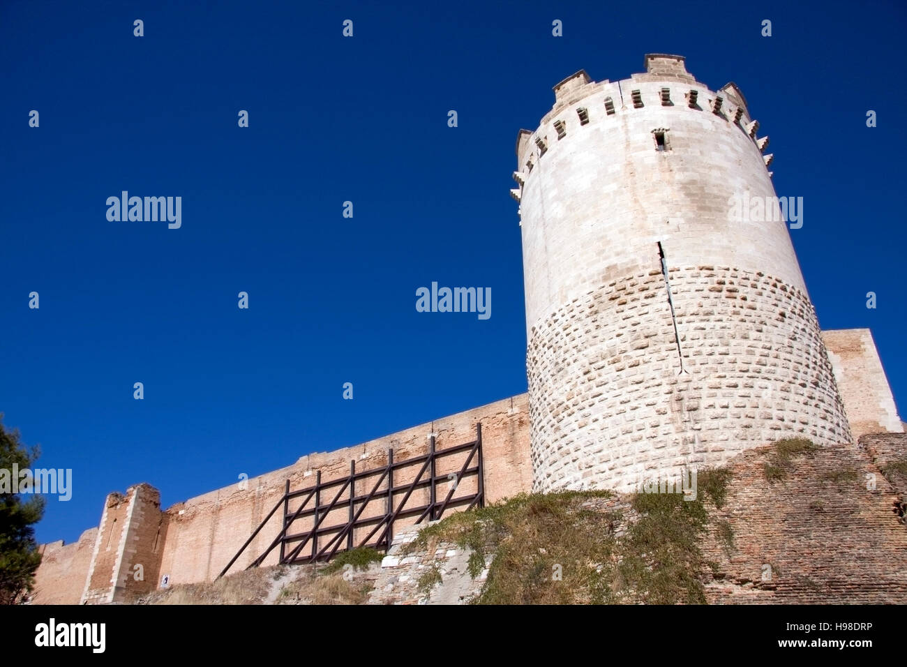 The 13th century castle built by Frederick II and enlarged by Charles I ...