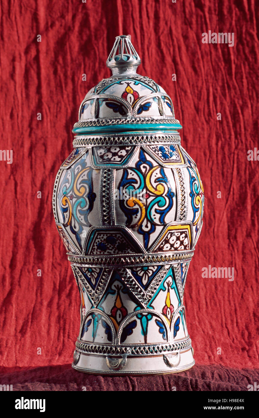 Moroccan pottery, Morocco, Africa Stock Photo - Alamy