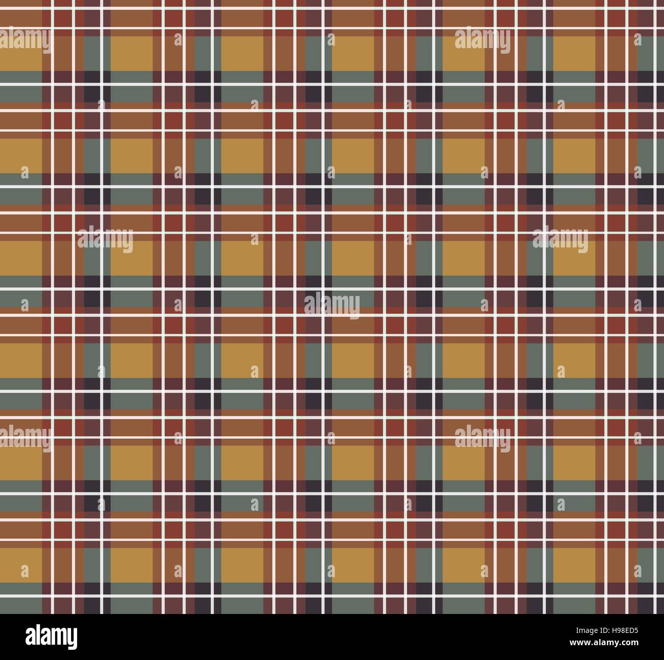 Brown plaid fabric Stock Vector Image & Art - Alamy