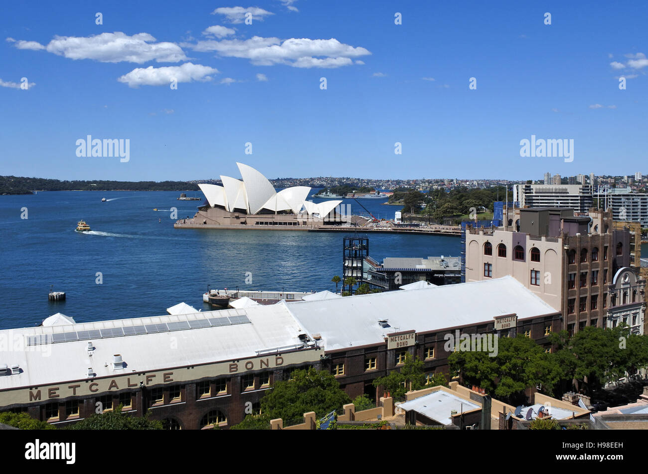Sydney Opera House And Aerial View High Resolution Stock Photography ...