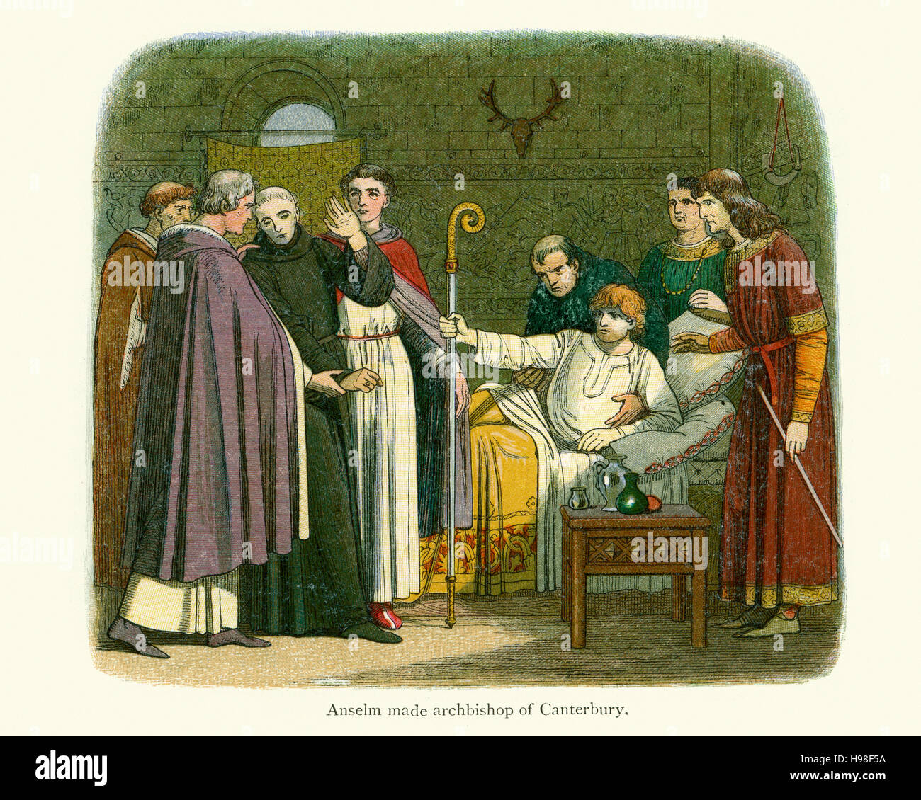 Anselm canterbury anselm hi-res stock photography and images - Alamy