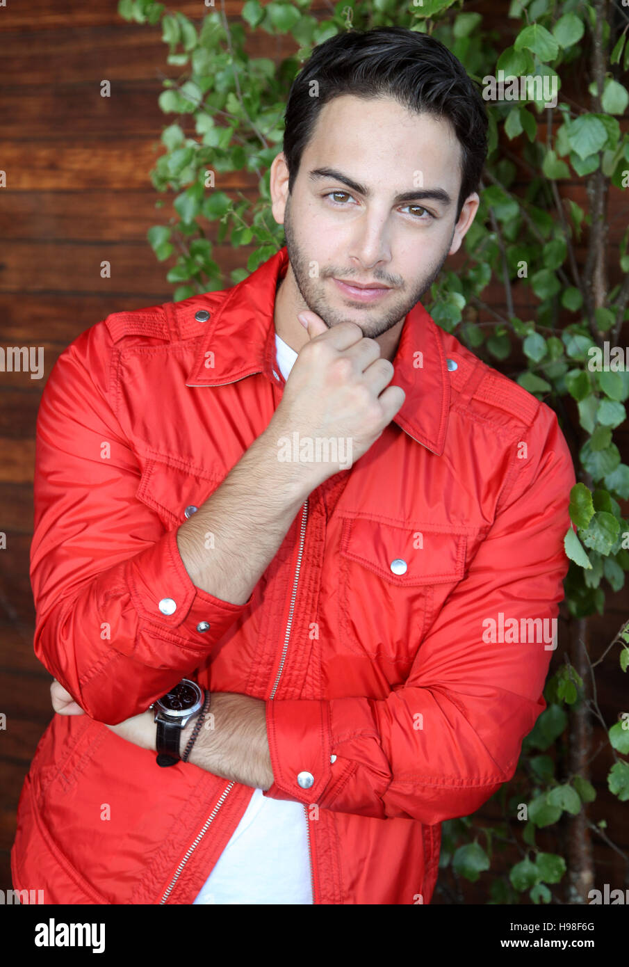 DARIN ZANYAR Swedish singer and song writer 2014 Stock Photo - Alamy