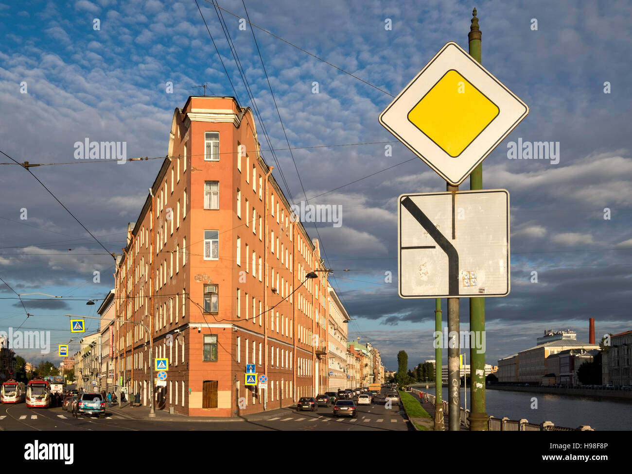Iron-house in Sadovaya Street, Saint Petersburg, Russia Stock Photo - Alamy