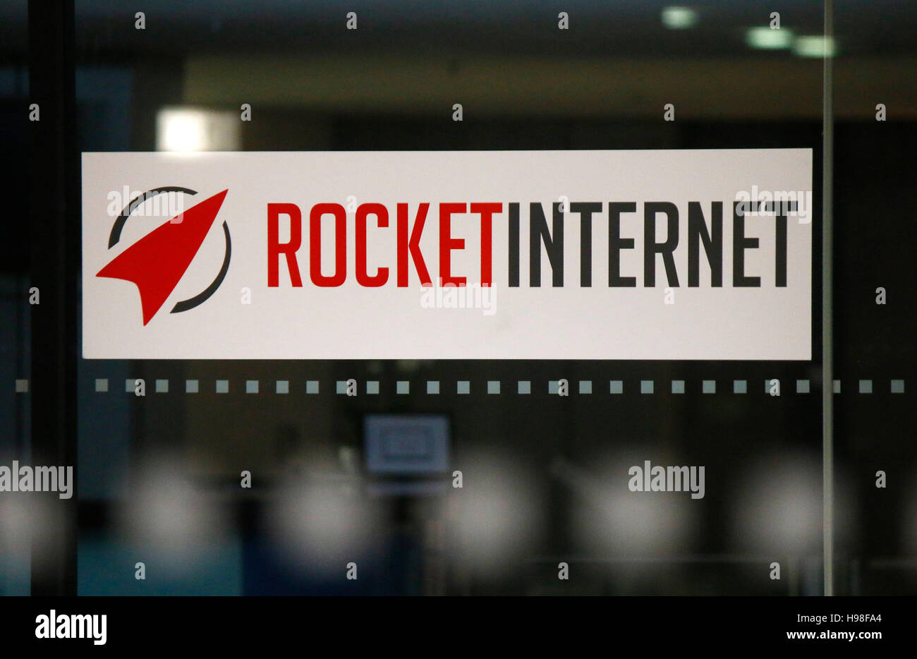 das Logo der Marke "Rocket Internet", Berlin Stock Photo - Alamy