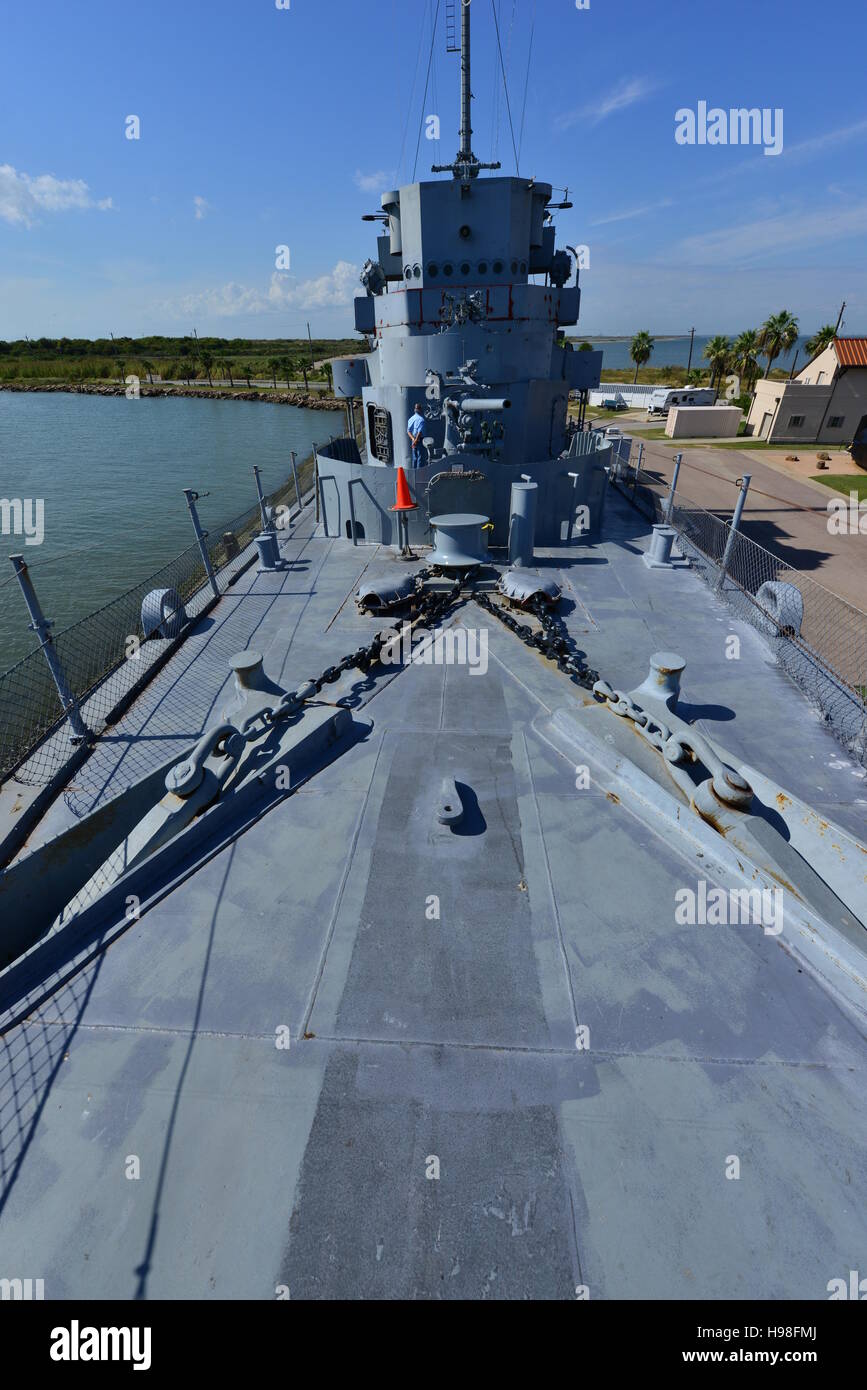 The Destroyer USS Stewart in Galveston, Texas Stock Photo - Alamy
