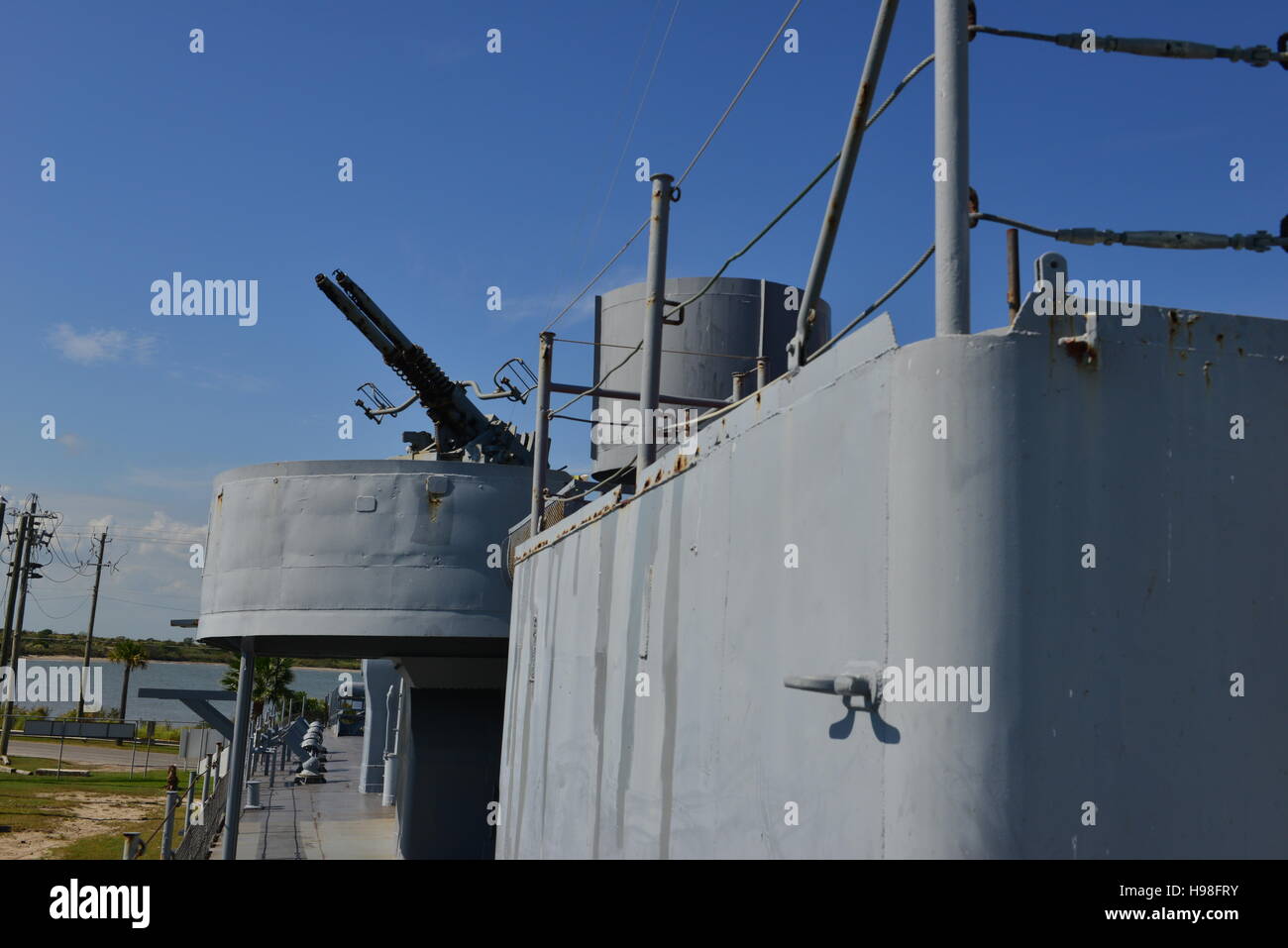 The Destroyer USS Stewart in Galveston, Texas Stock Photo - Alamy