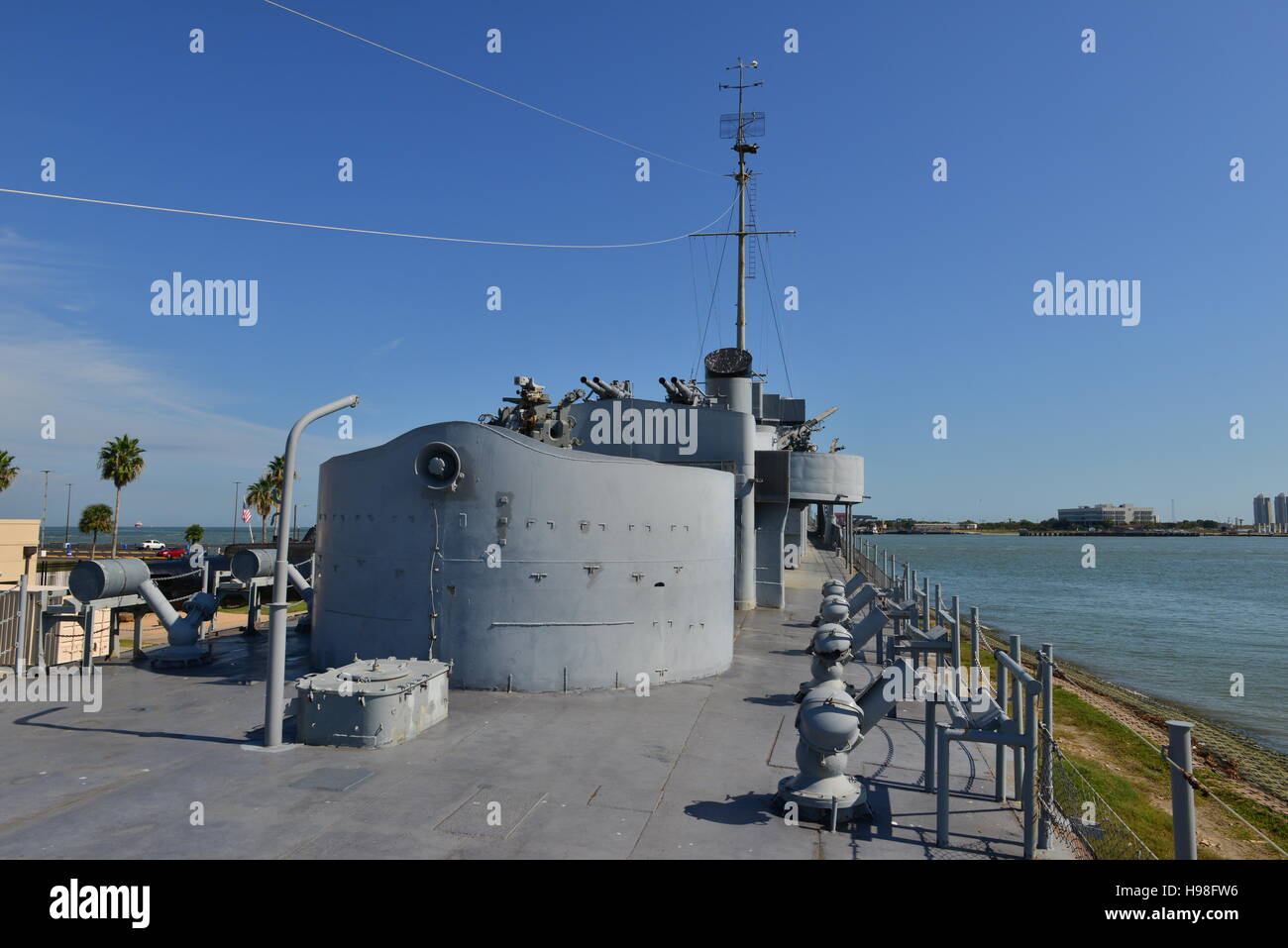 The Destroyer USS Stewart in Galveston, Texas Stock Photo - Alamy