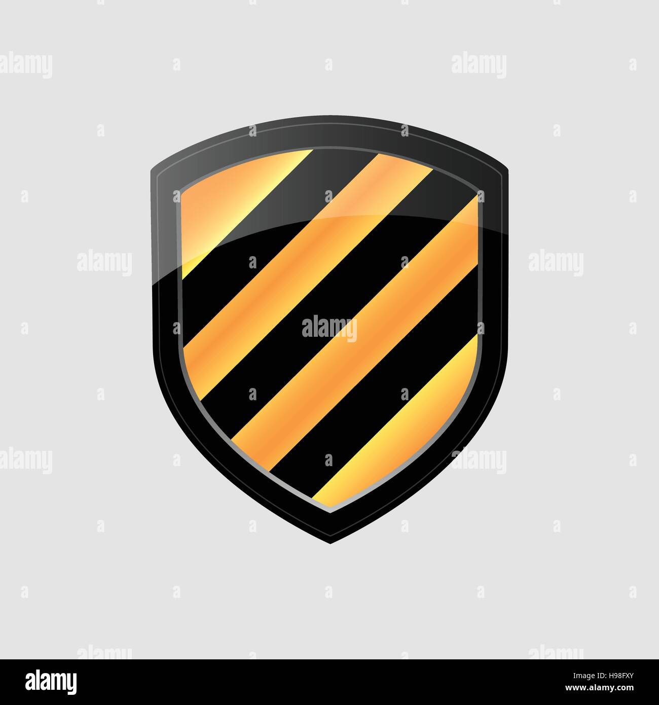 Shield logo icon design template elements Stock Vector Image & Art - Alamy