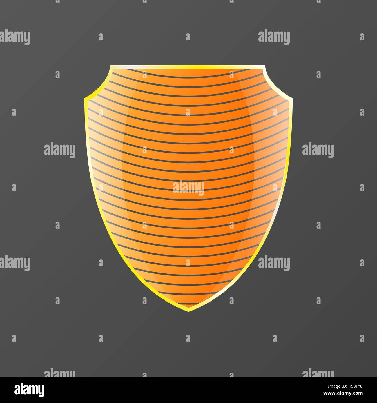 Vintage heraldic 3d shield Stock Vector Images - Alamy
