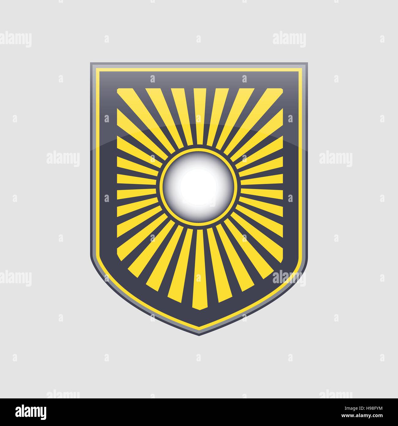 Shield logo icon design template elements Stock Vector Image & Art - Alamy
