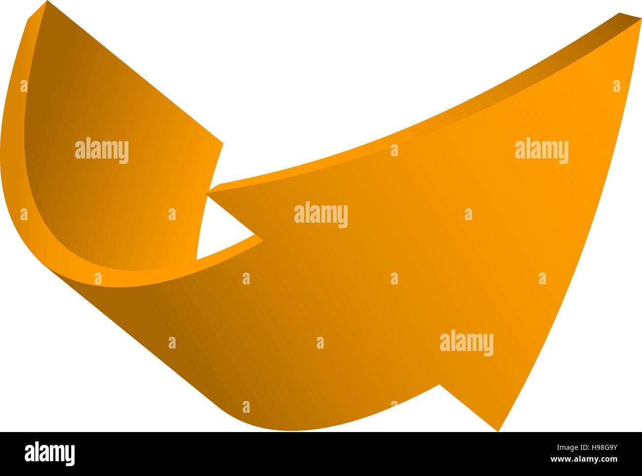 orange arrow. Vector Illustration EPS 10 Arrow Stock Vector Image & Art ...