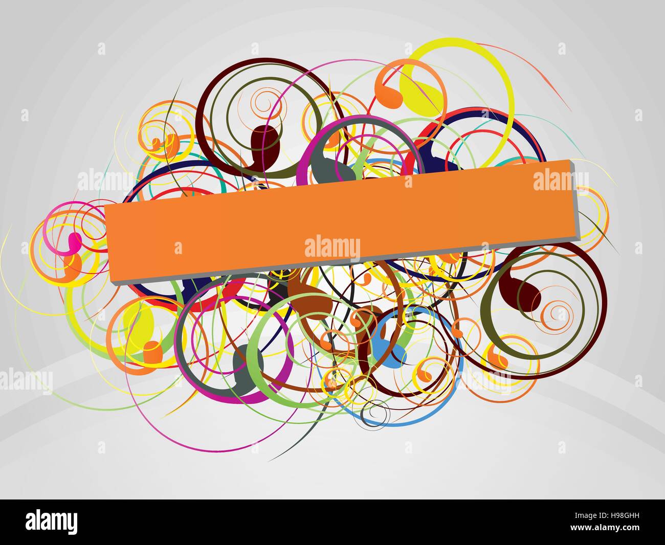 Cool Colorful Banner. Vector illustration, EPS 10 Stock Vector Image ...