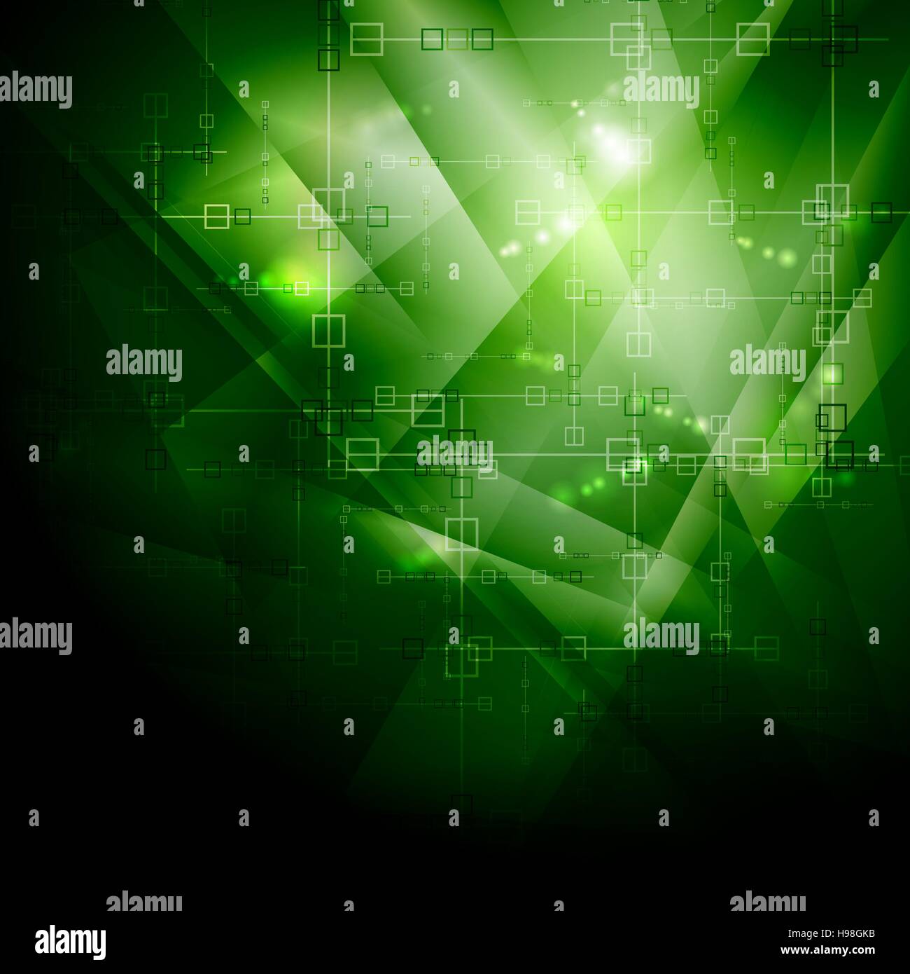 Green Hi-Tech Vector Background. Vector illustration, EPS 10 Stock ...