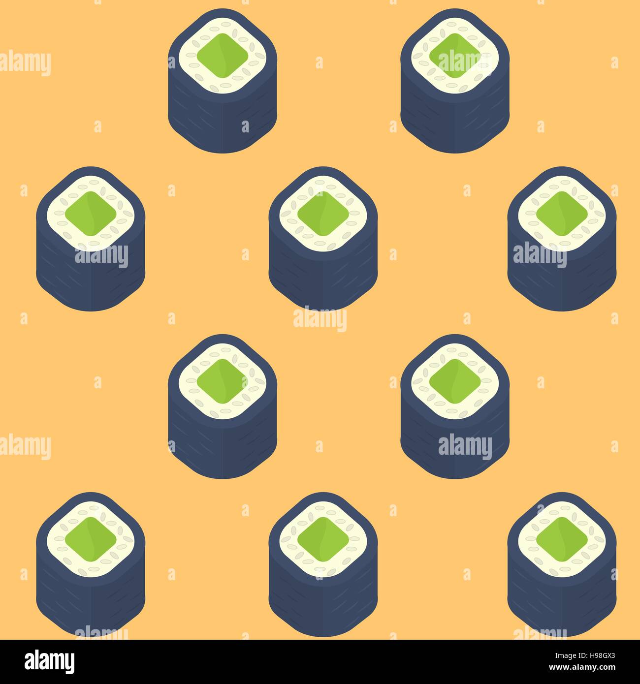 Beautiful Classic Japanese Seamless Pattern Stock Vector Image & Art ...