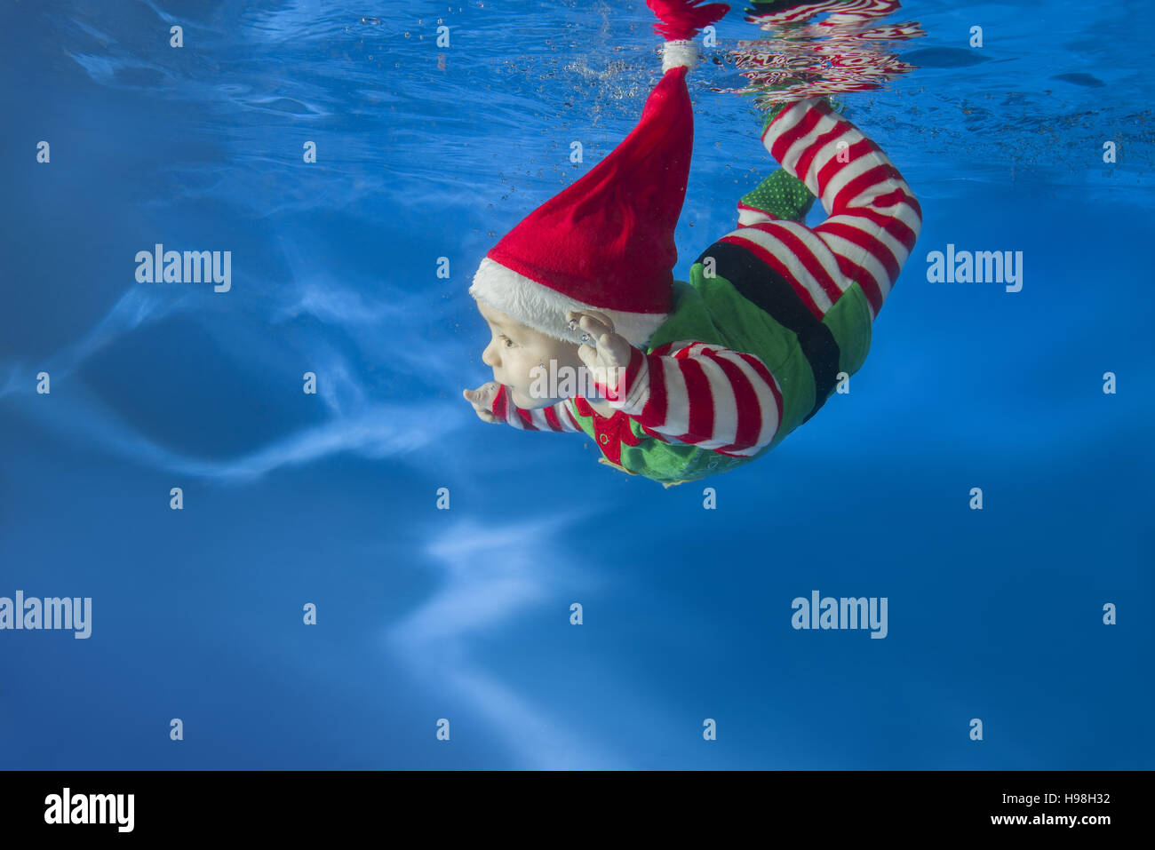 Elf swimming hi-res stock photography and images - Alamy