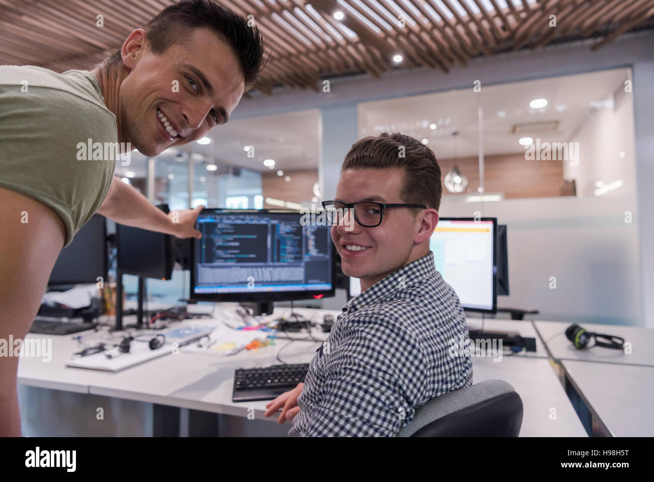 startup business people group working as team to find solution to ...