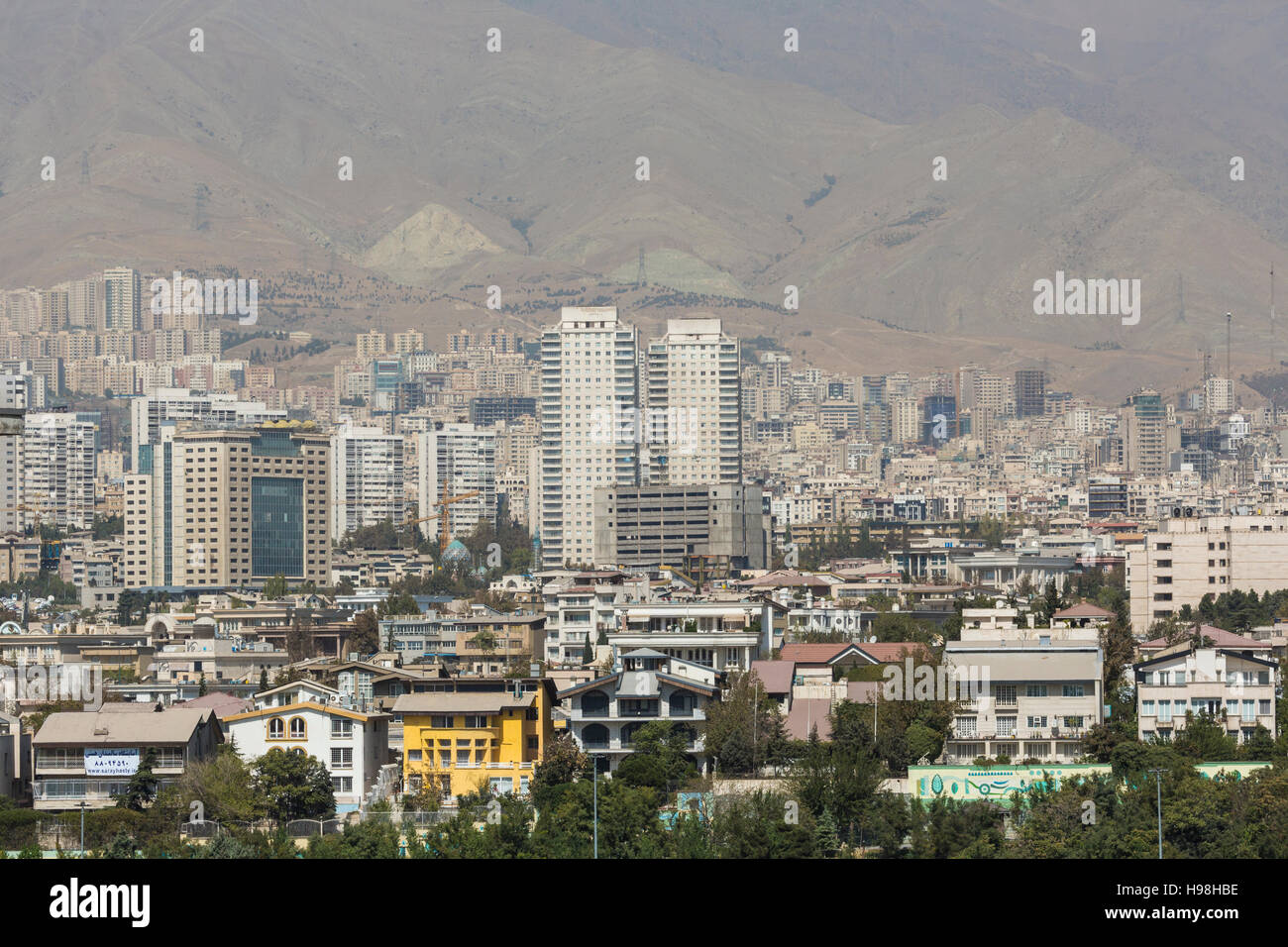 Teheran view hi-res stock photography and images - Alamy