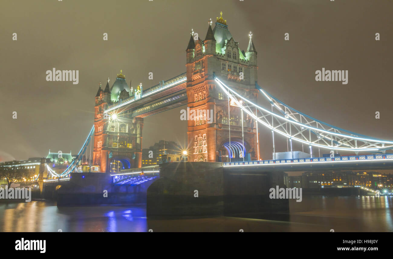 The Tower bridge is a combined bascule and suspension bridge in London ...