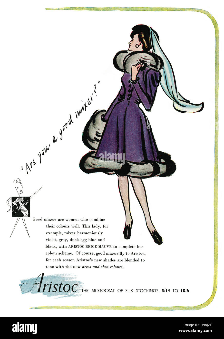 1930s fashion illustration hi-res stock photography and images - Alamy